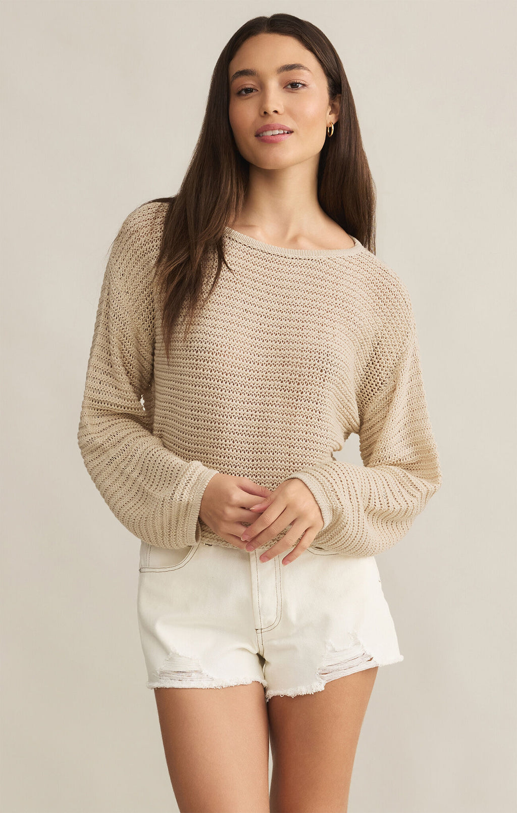 Riviera Crochet Crop Sweater – Hello Beautiful Boutique